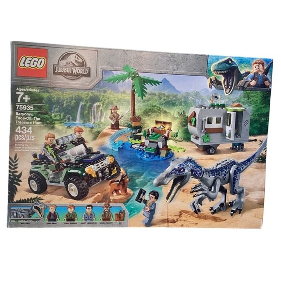 Lego | Toys | Lego Jurassic World Dinosaur Baryonyx Face Off The ...